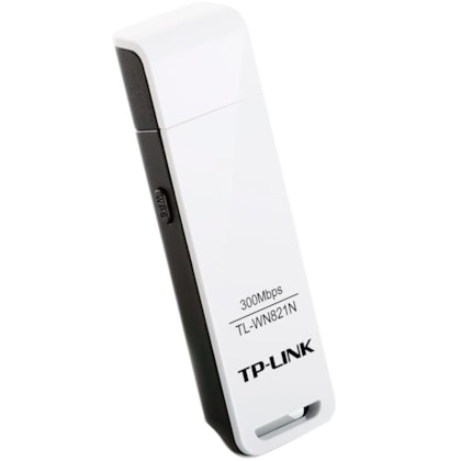 Adaptador De Rede Wireless Tp-link Tl-wn821n 300mbps Usb - Microgem a ...
