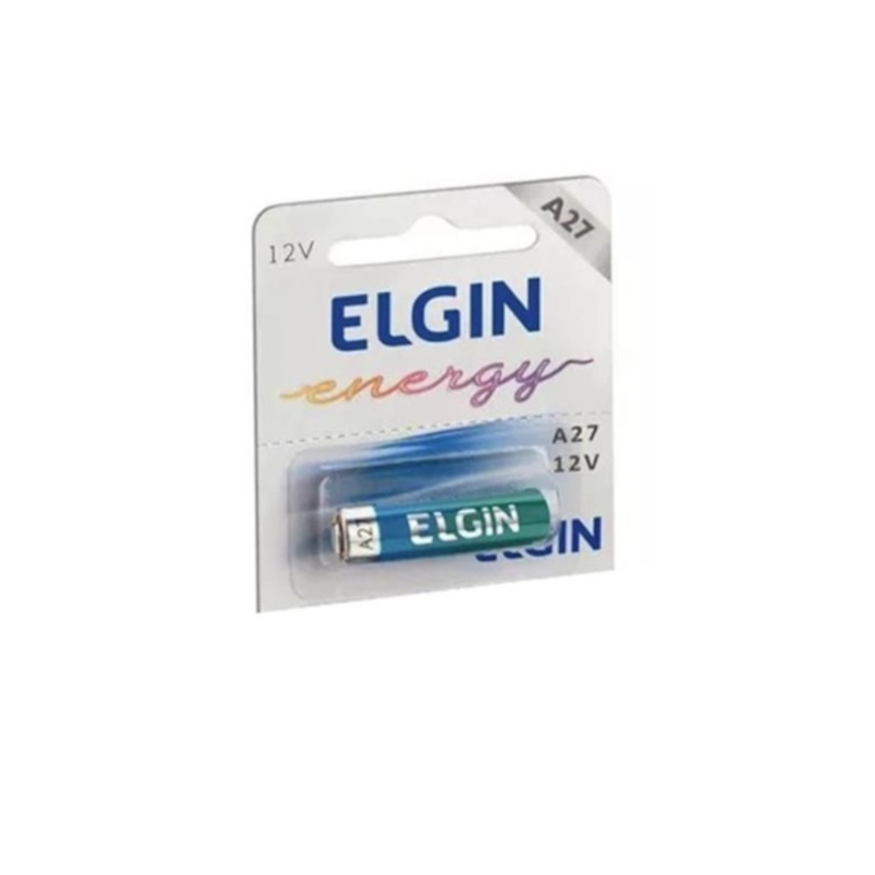 Bateria Elgin Alcalina A27 - Microgem a Maior loja de Curitiba
