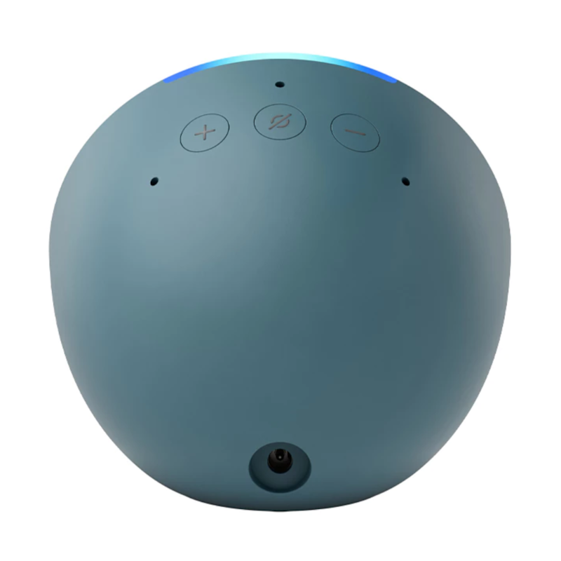 Caixa de Som Smart Amazon Alexa Echo Pop Bluetooth Wifi Azul C2H4R9 ...
