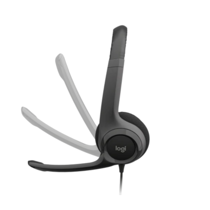 Headset Logitech H390 Usb Preto 981-000014 - Microgem a Maior loja de Curitiba