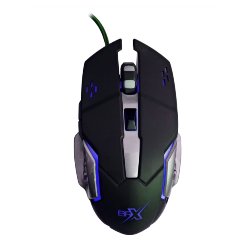 Mouse Brx ÓPtico Rgb Usb 3200 Dpi Preto Ms-783 Bk - Microgem a Maior ...