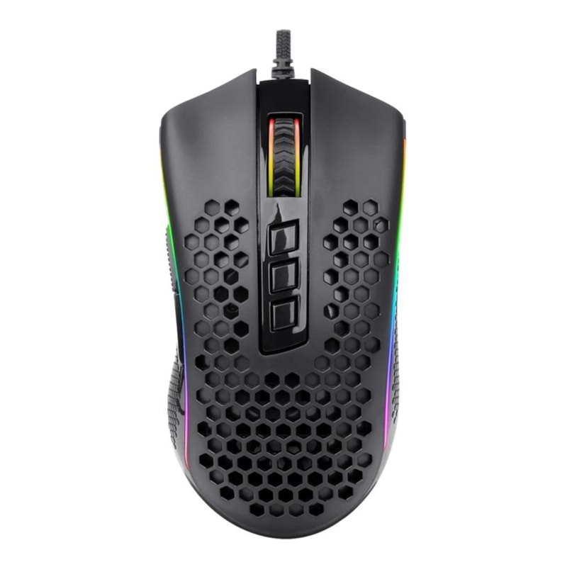 Mouse Redragon Storm Rgb 12400 Dpi Preto M808-rgb - Microgem a Maior ...