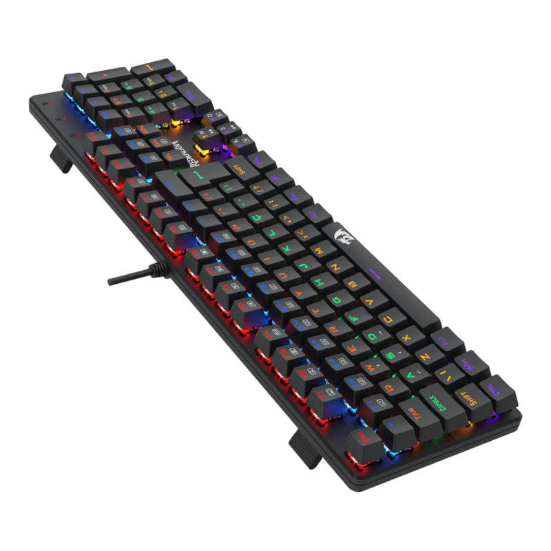 Teclado Mecânico Redragon Valheim Rainbow Abnt2 Preto Switch Marrom ...