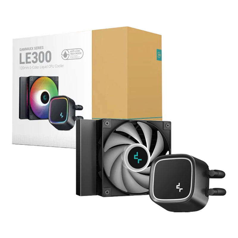 Water Cooler Deepcool Le300 Anti-leak Gammaxx Luminacao 6 Cores Led ...